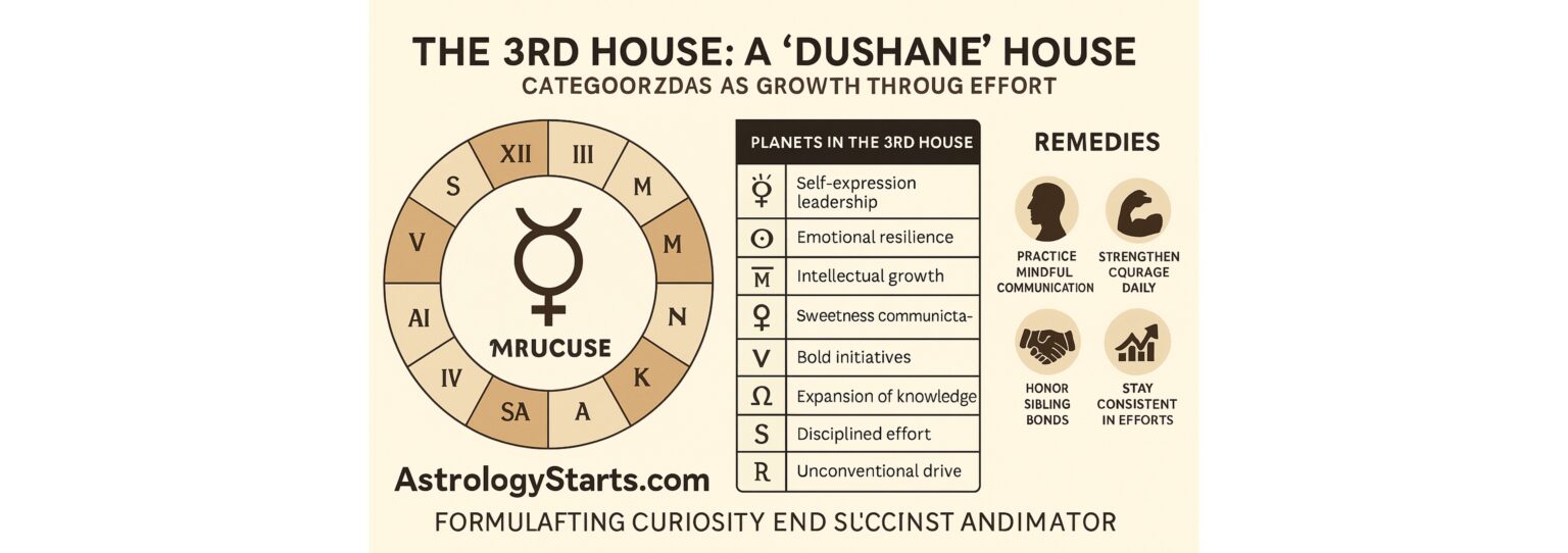 3rd House in astrology: Deep guidance of communication