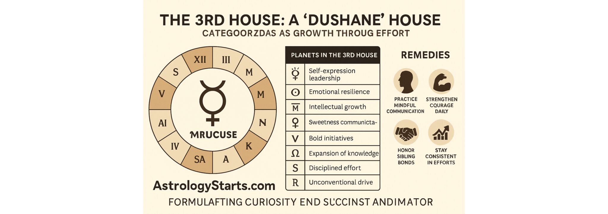 3rd House in astrology: Deep guidance of communication