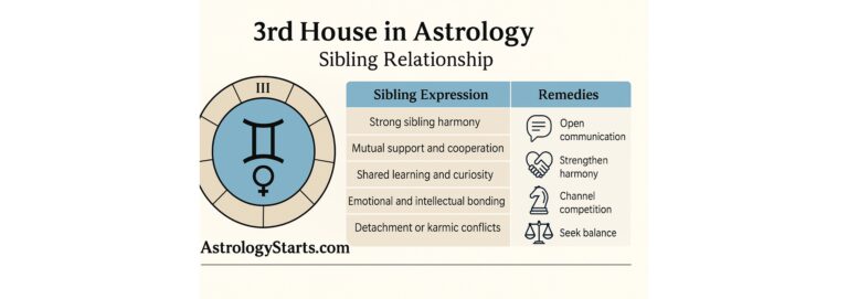 3rd House in astrology: Deep guidance of communication