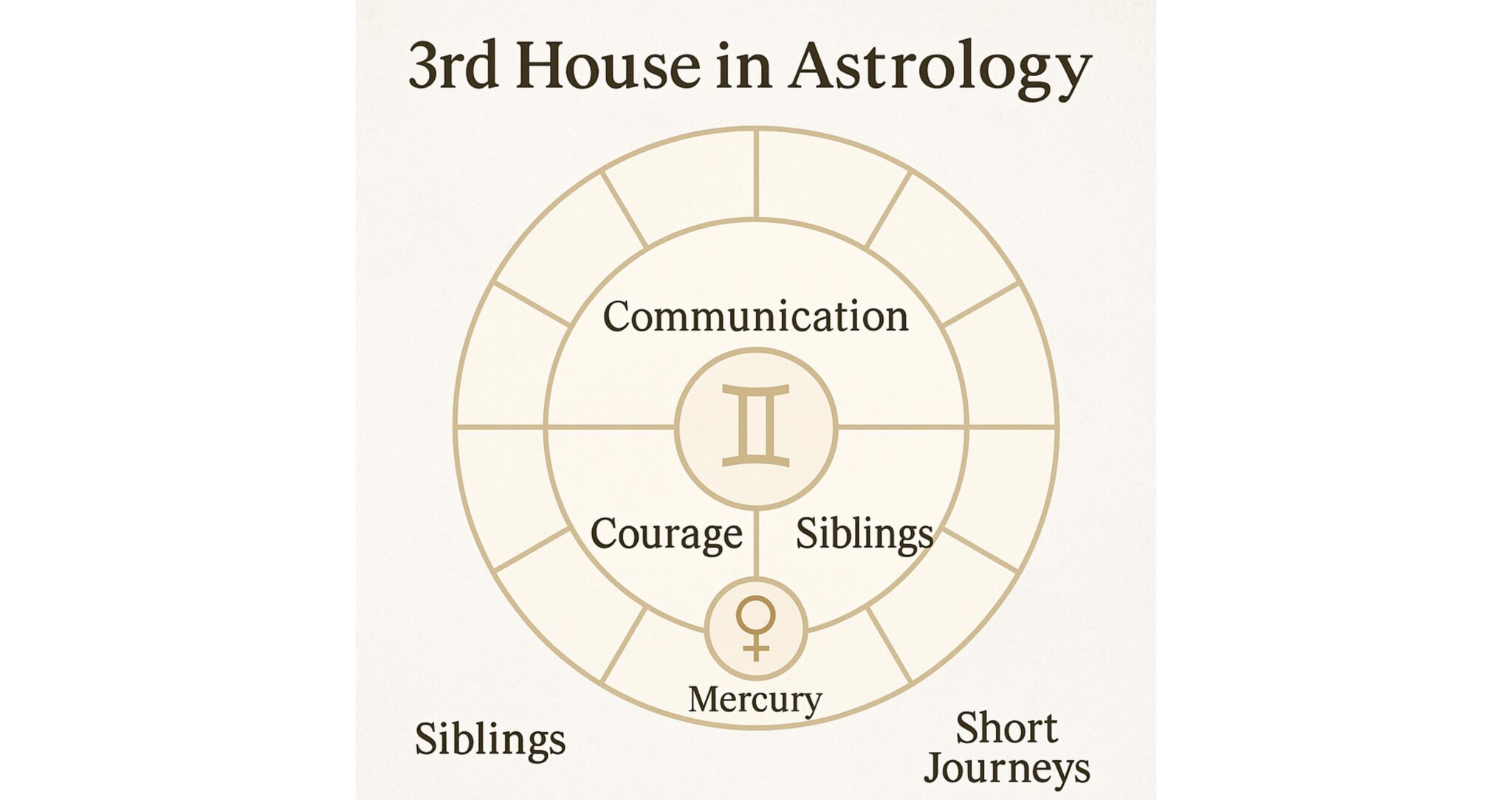 3rd House in astrology: Deep guidance of communication